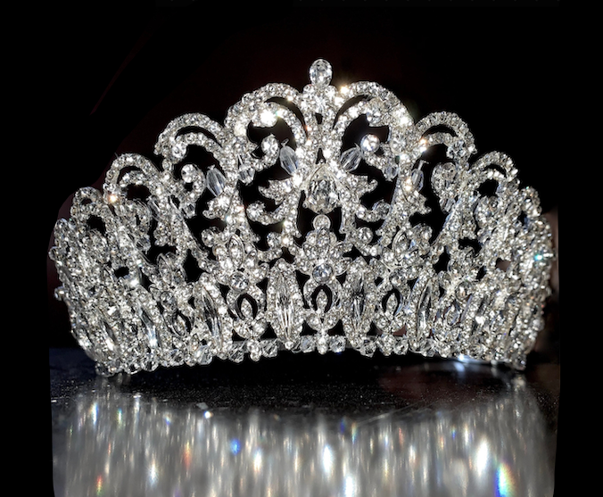Isabella - Stunning Royal Crystal Wedding Tiara – Bella-Tiara