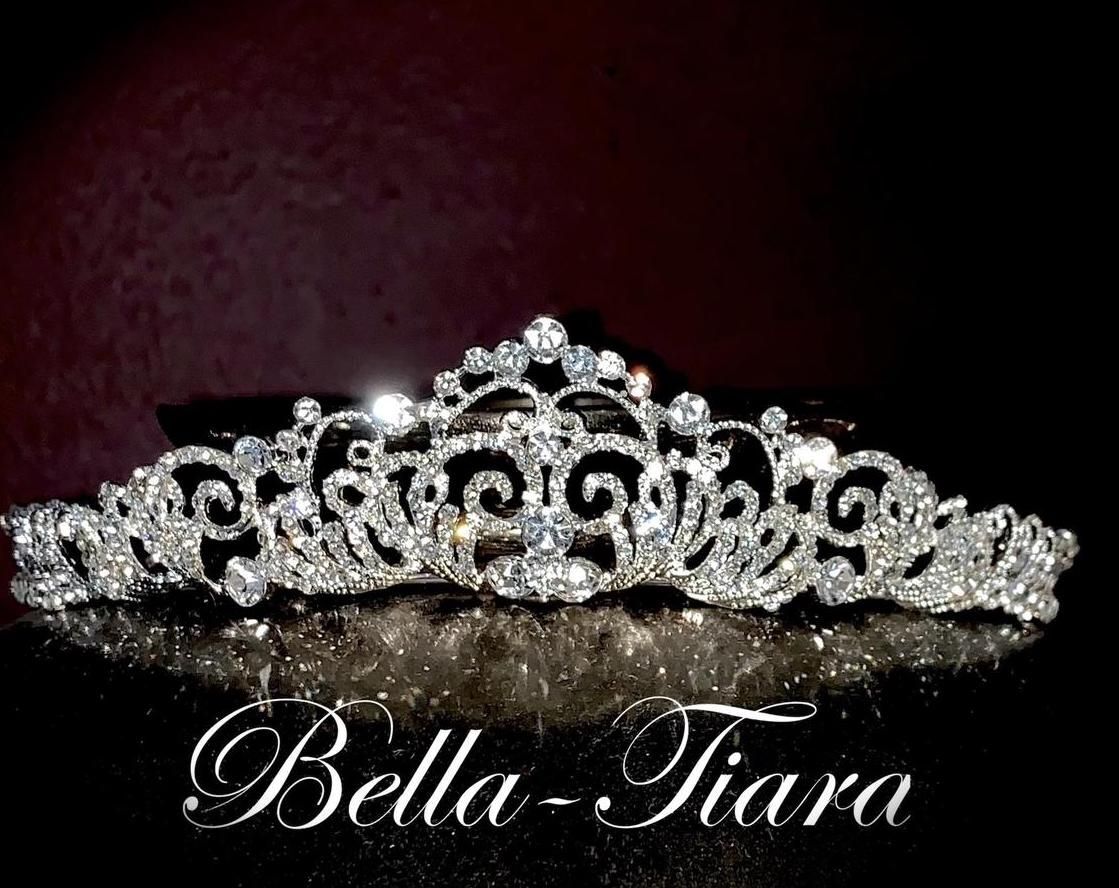Vita - Classic Swarovski crystal Wedding Tiara – Bella-Tiara