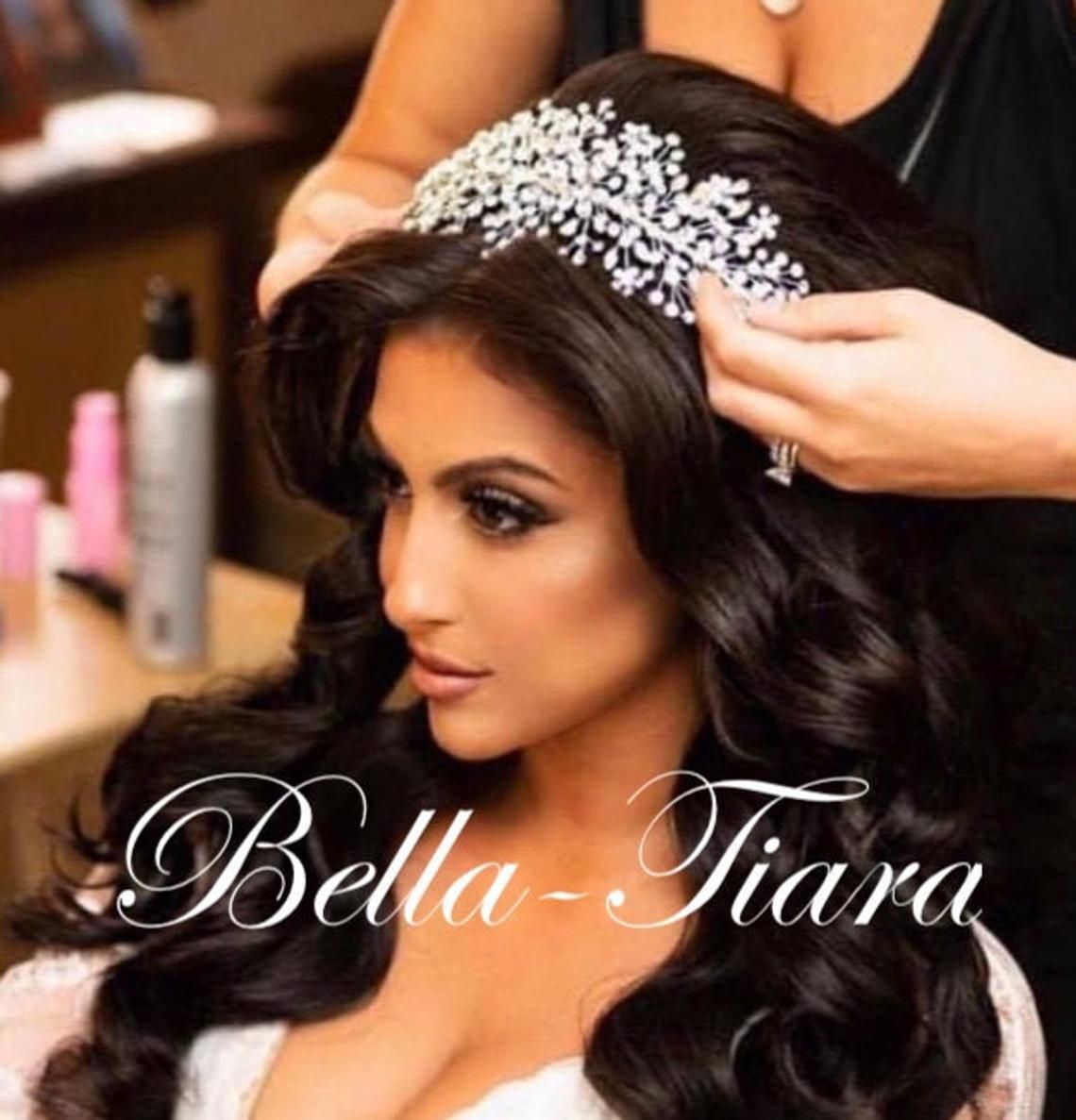 Luna - Swarovski Crystal Bridal Tiara – Bella-Tiara